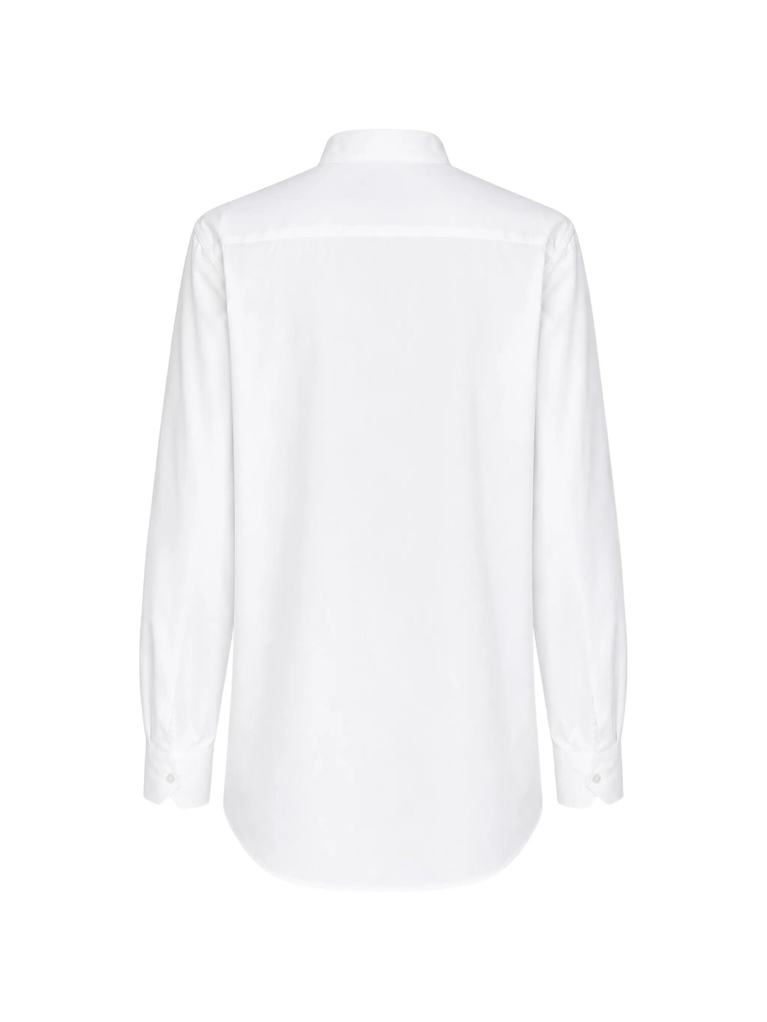 Рубашка THE ROW Edrisca shirt, размер 6, бежевый/белый — фото 1