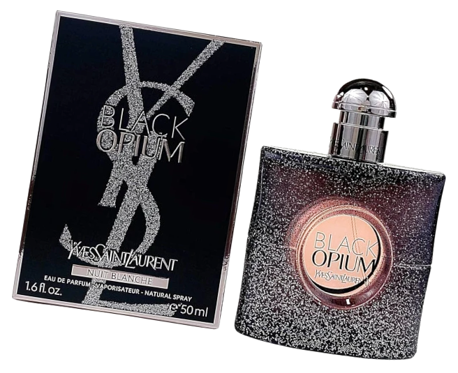 Парфюм женский Ив Сен Лоран Блэк Опиум Нуит Бланш 50 мл / Black Opium Ysl