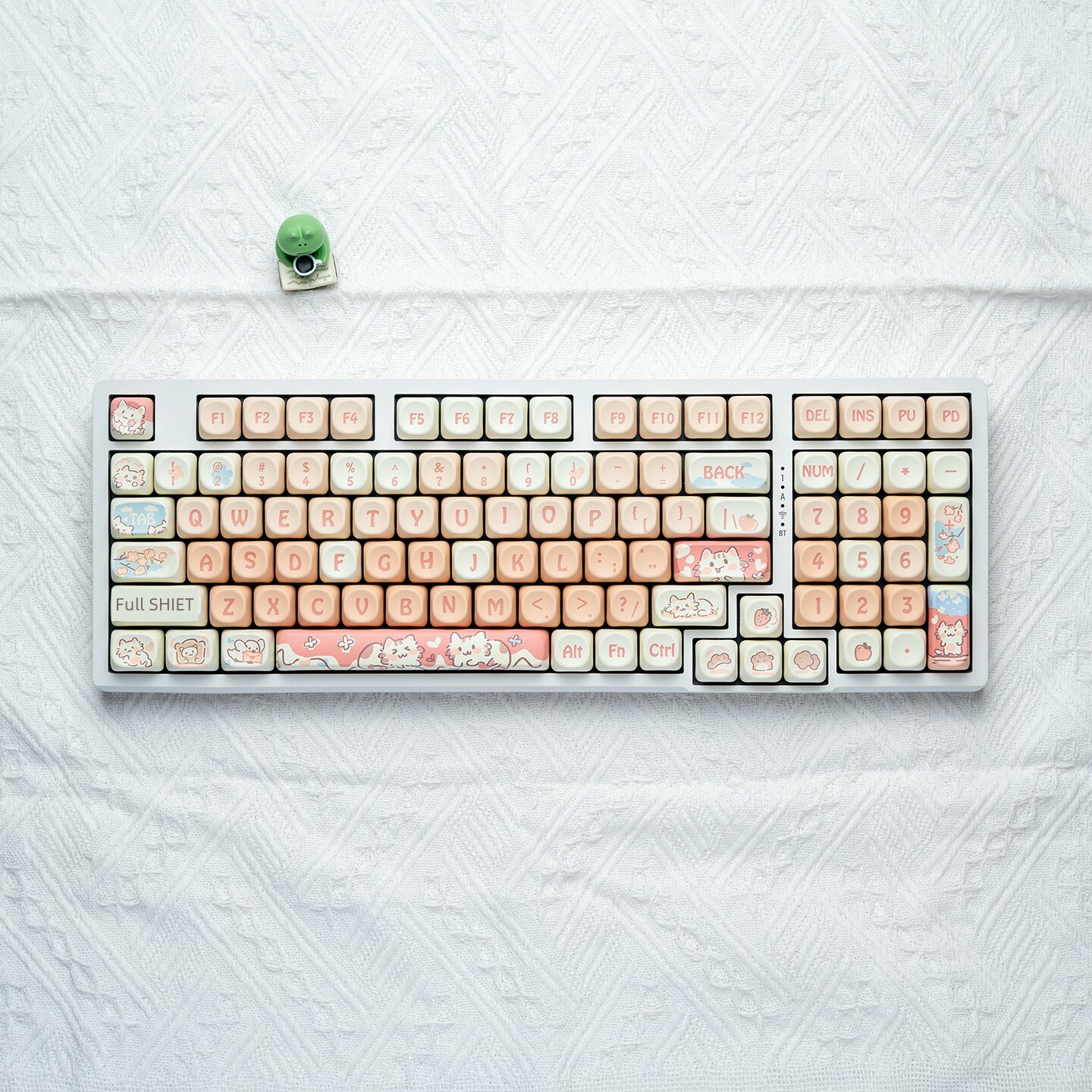 GK98 Механическая клавиатура с переключателями Cherry MX Tea — Тройной режим (проводная/беспроводная/Bluetooth) — Тема