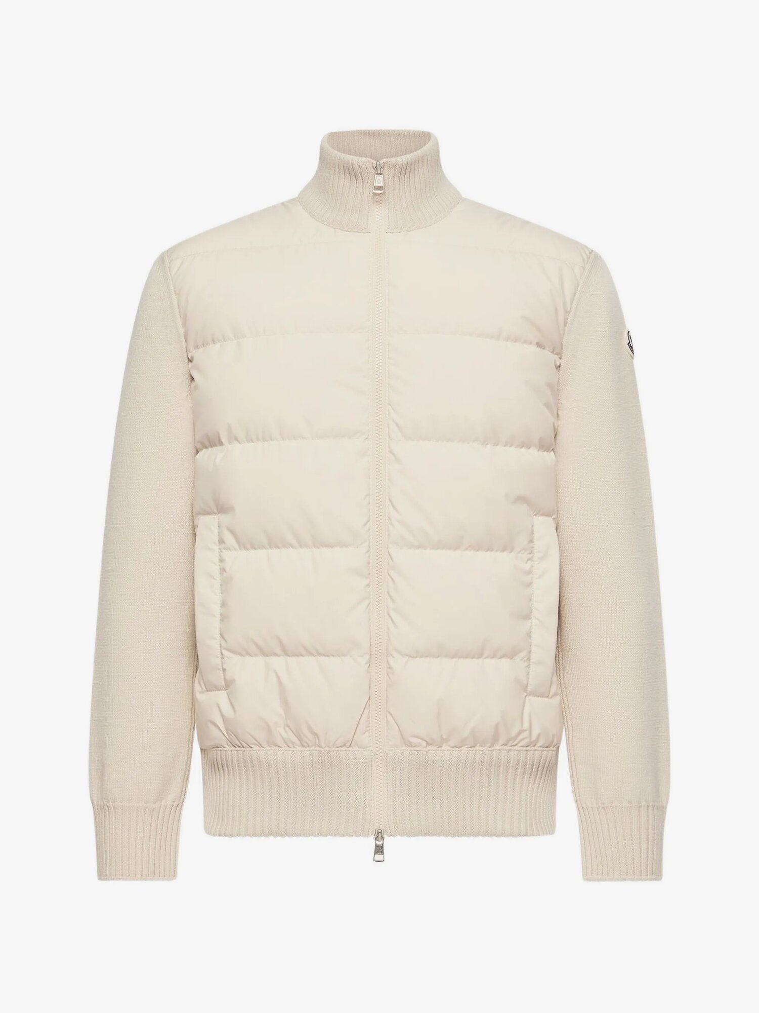 Куртка Padded panel-knit jacket