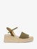 Эспадрильи GEOX Buckle-fastening platform espadrilles, размер 38 EU