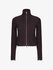 Кардиган MM6 Ribbed cotton zip cardigan, размер 42