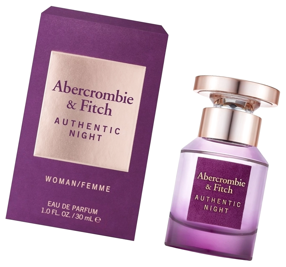 Abercrombie and Fitch Authentic Night парфюм женский 30 мл / Аутентик Найт