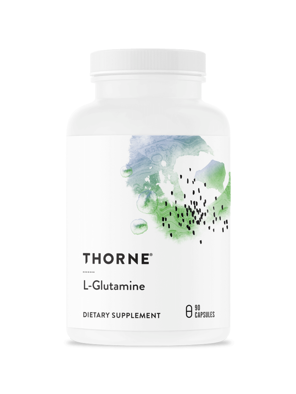 Аминокислота L-глутамин, L-Glutamine, Thorne Research, 90 капсул
