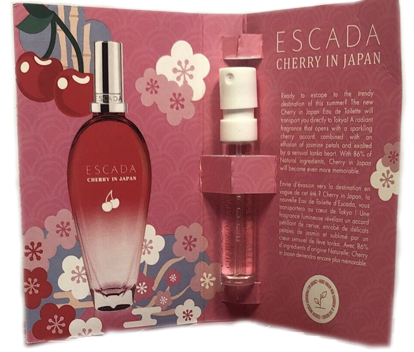 Женский аромат Escada Cherry In Japan 1.2 мл миниатюра - Эскада Вишня В Японии сэмпл духов
