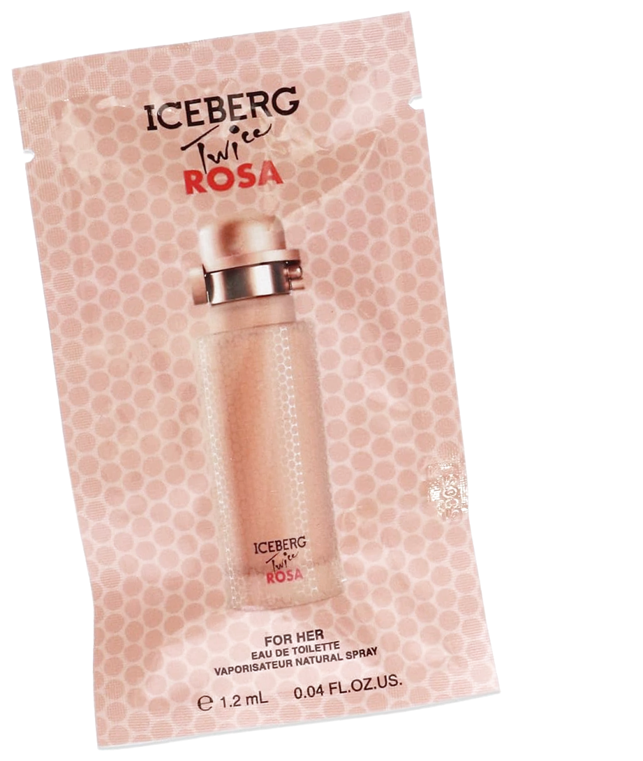 Iceberg Twice Rosa духи для женщин 1.2 мл миниатюра - Айсберг Твайс Роза пробник