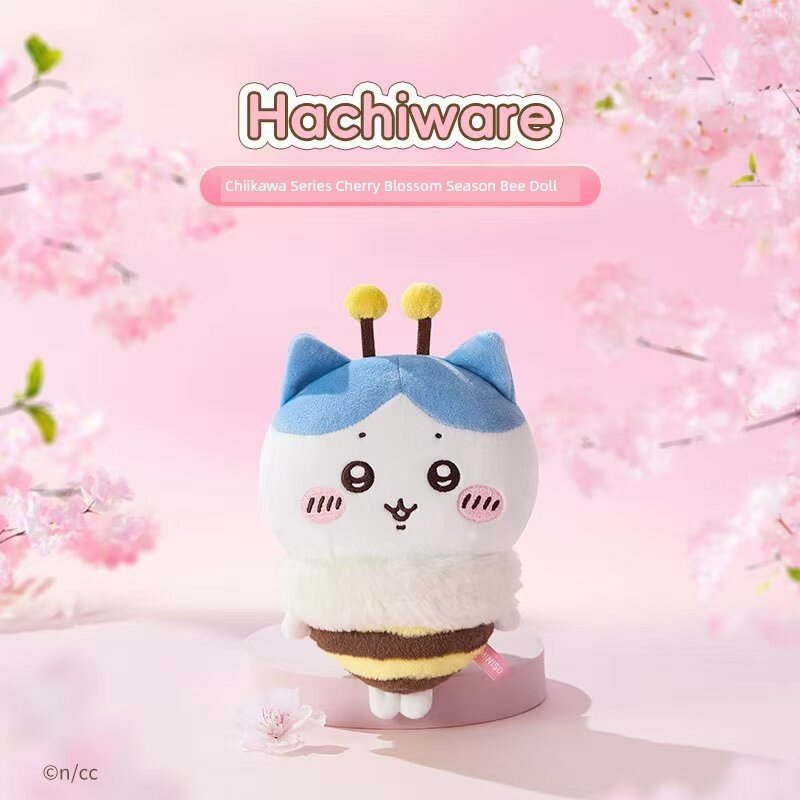 Плюшевая игрушка MINISO Chiikawa Series «Весенняя коллекция» — пчелка, кукла Jiyi Xiaoba Usagi Кукла-пчелка «Сезон