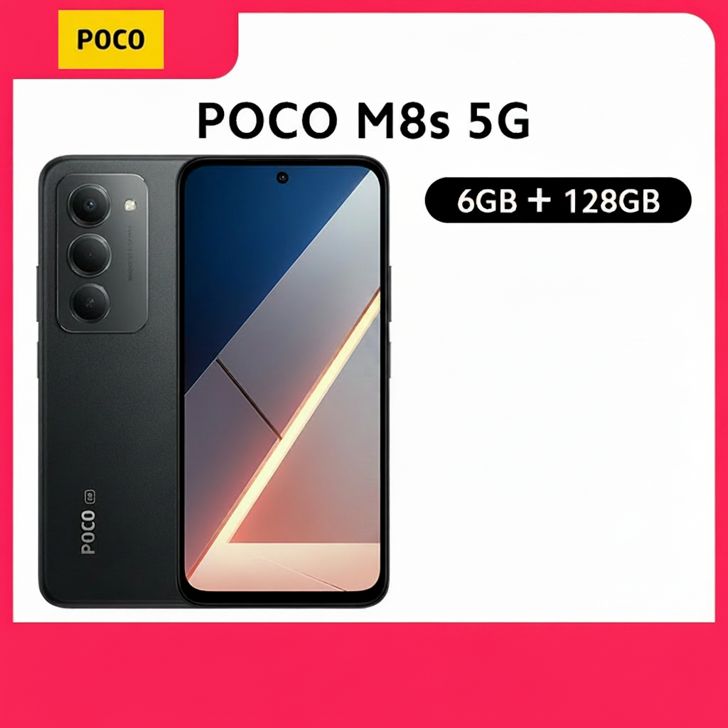 Смартфон Poco M8s 5G, 6/128ГБ, global