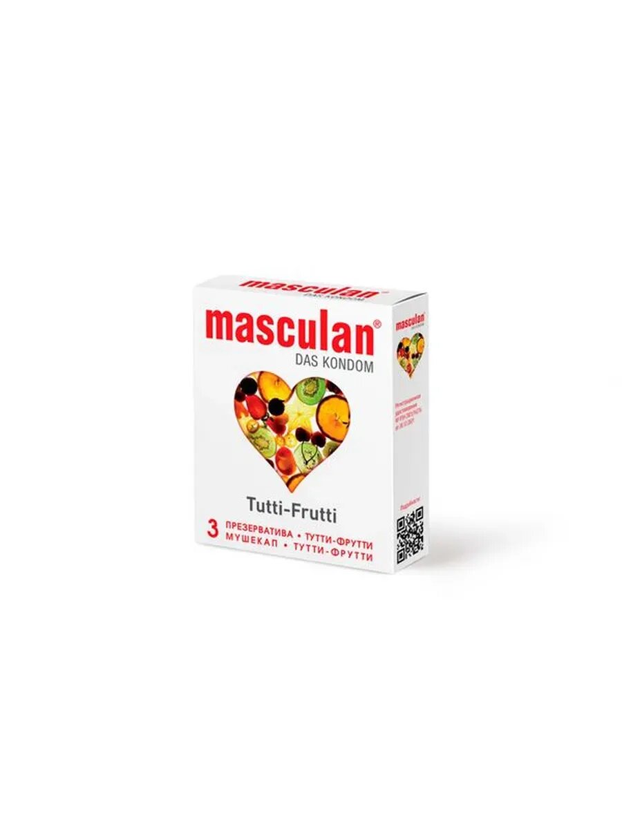 Презервативы тутти-фрутти Tutti-Frutti Masculan/Маскулан 3шт