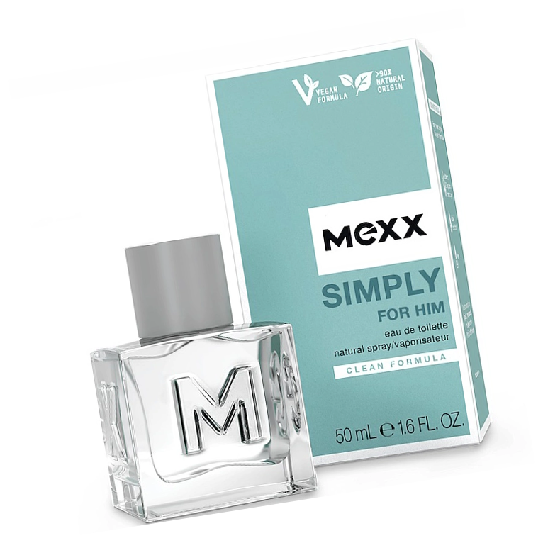 Парфюм для мужчин Mexx Simply For Him 50 мл - Мекс Симпли Фо Хим