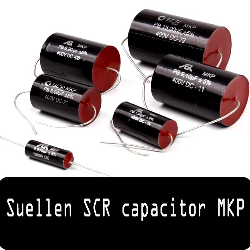 Конденсаторы Suellen MKP 2 шт, 400В, 0.1-47 мкФ 8.2UF 400V
