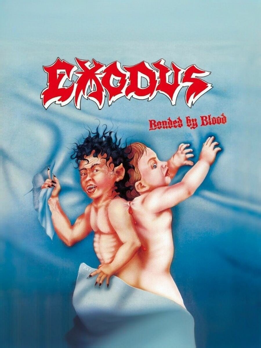 EXODUS - Bonded by Blood, лицензионный музыкальный диск Фоно, thrash metal classics
