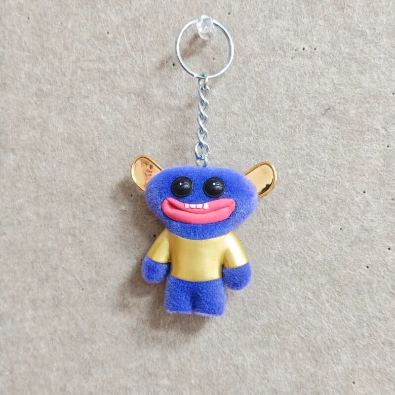 Fuggler Mengya Monster Blind Bag Series 3 Брелок Большая Улыбка Фиолетовый
