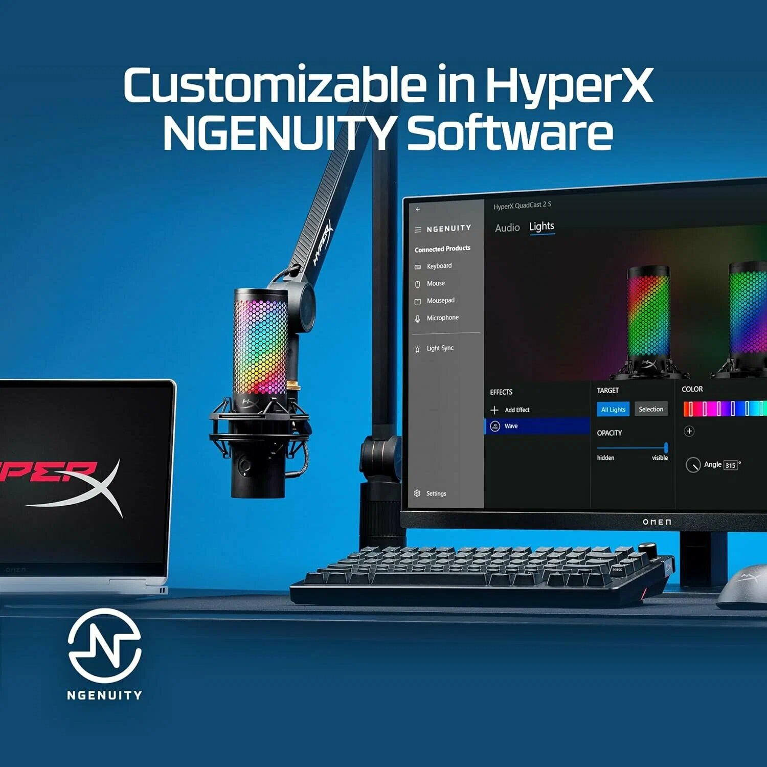 Микрофон HyperX Quadcast 2 — фото 1