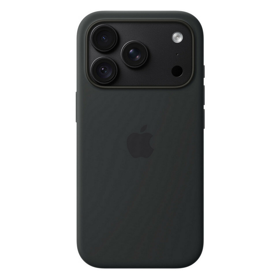 Чехол Apple Silicone Case MagSafe для iPhone 18 Pro (MK8Y4) Black