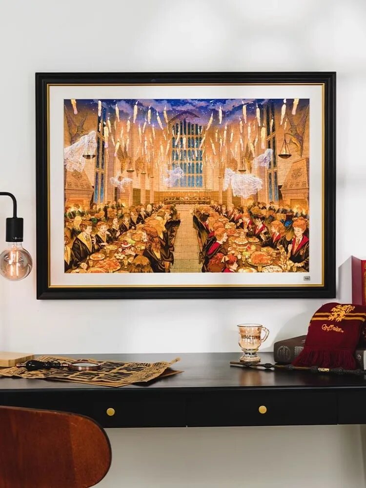 Гарри Поттер: Пазл 1000 элементов - Волшебный Зал Хогвартса