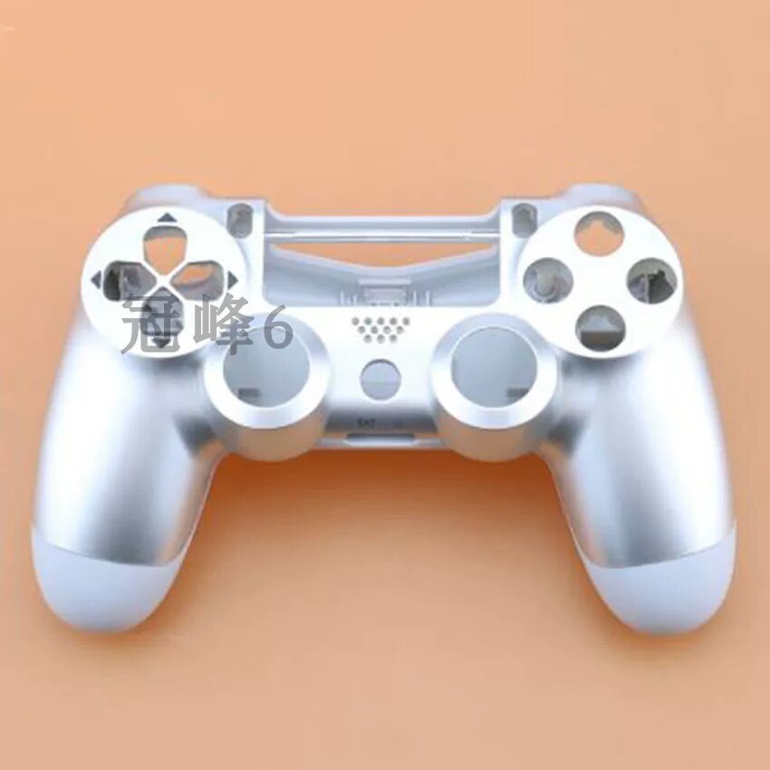 Чехол для контроллера PS4 Pro с серебристым и бежевым прозрачным камуфляжем