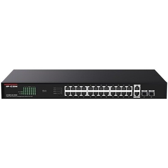 Коммутатор 24PORT POE G1128P-24-250W IP-COM