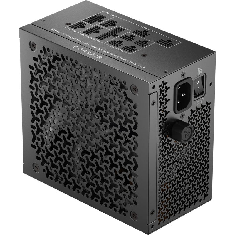 Блок питания Corsair RM850x SHIFT, 850 Вт, 80+ Gold, ATX 3.1, PCIe 5.1, Full modular