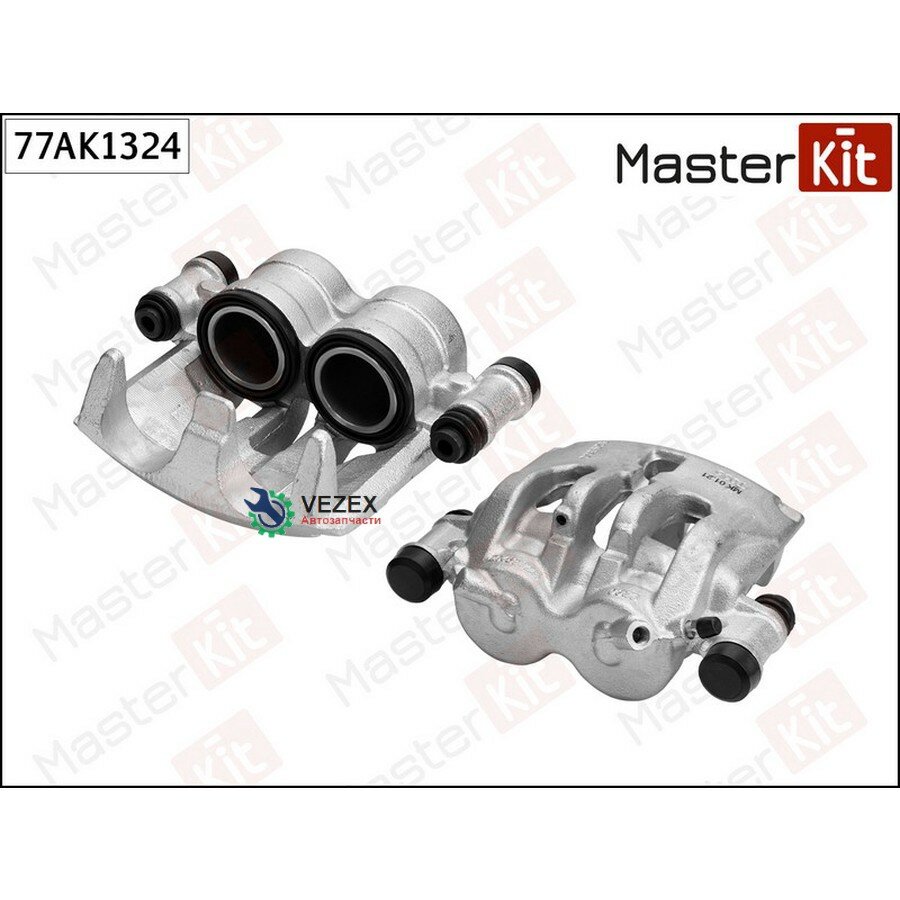 MASTERKIT 77AK1324 Суппорт тормозной перед. лев. Mercedes-Benz SPRINTER 4,6-t (906) 2006 -, Volkswagen CRAFTER Masterkit 77AK1324