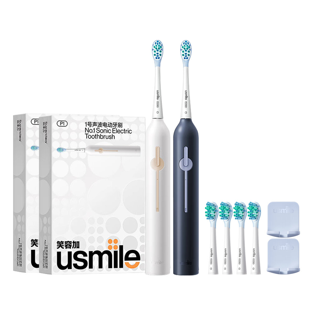 Электрическая зубная щетка унисекс Usmile 1371555443, Standard configuration + Oral Care Mini Beauty Box