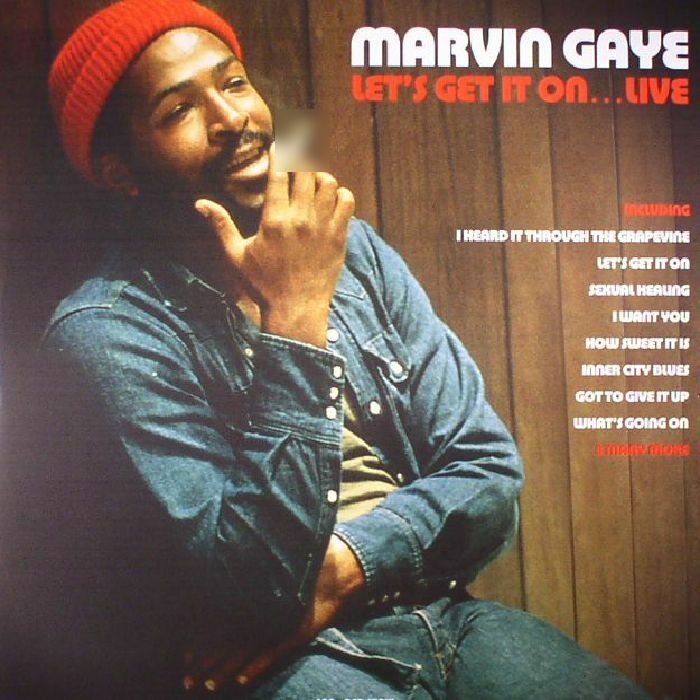 Gaye Marvin "Виниловая пластинка Gaye Marvin Let's Get It On. Live"