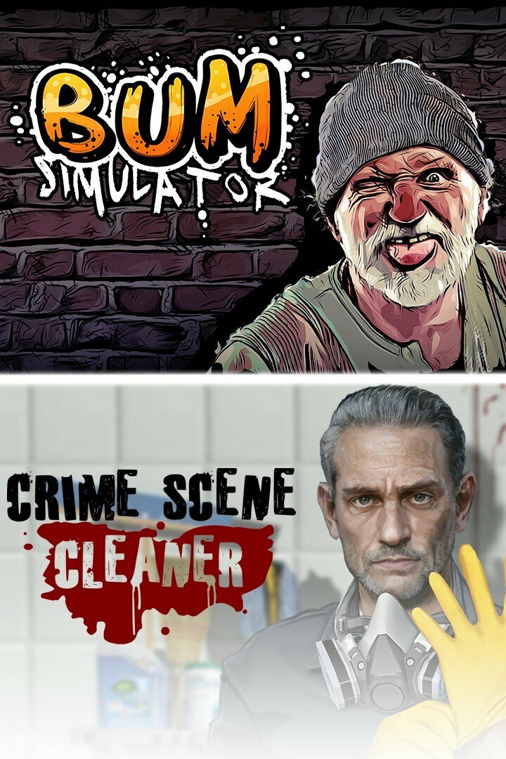 Набор Bum Simulator & Crime Scene Cleaner — Xbox Series X|S, Xbox One — Цифровая версия