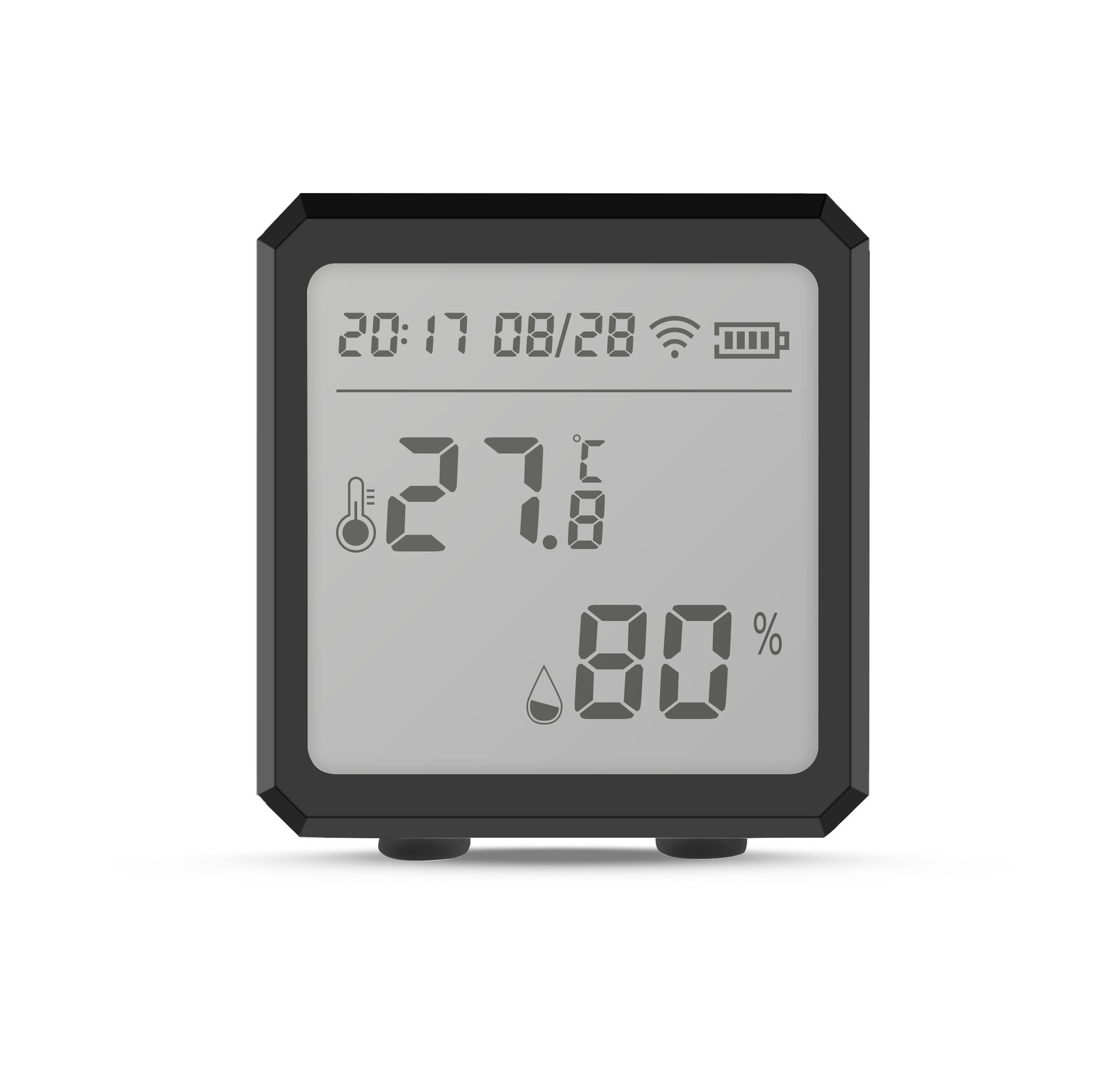 Датчик температуры и влажности Tuya Smart Zigbee 3.0