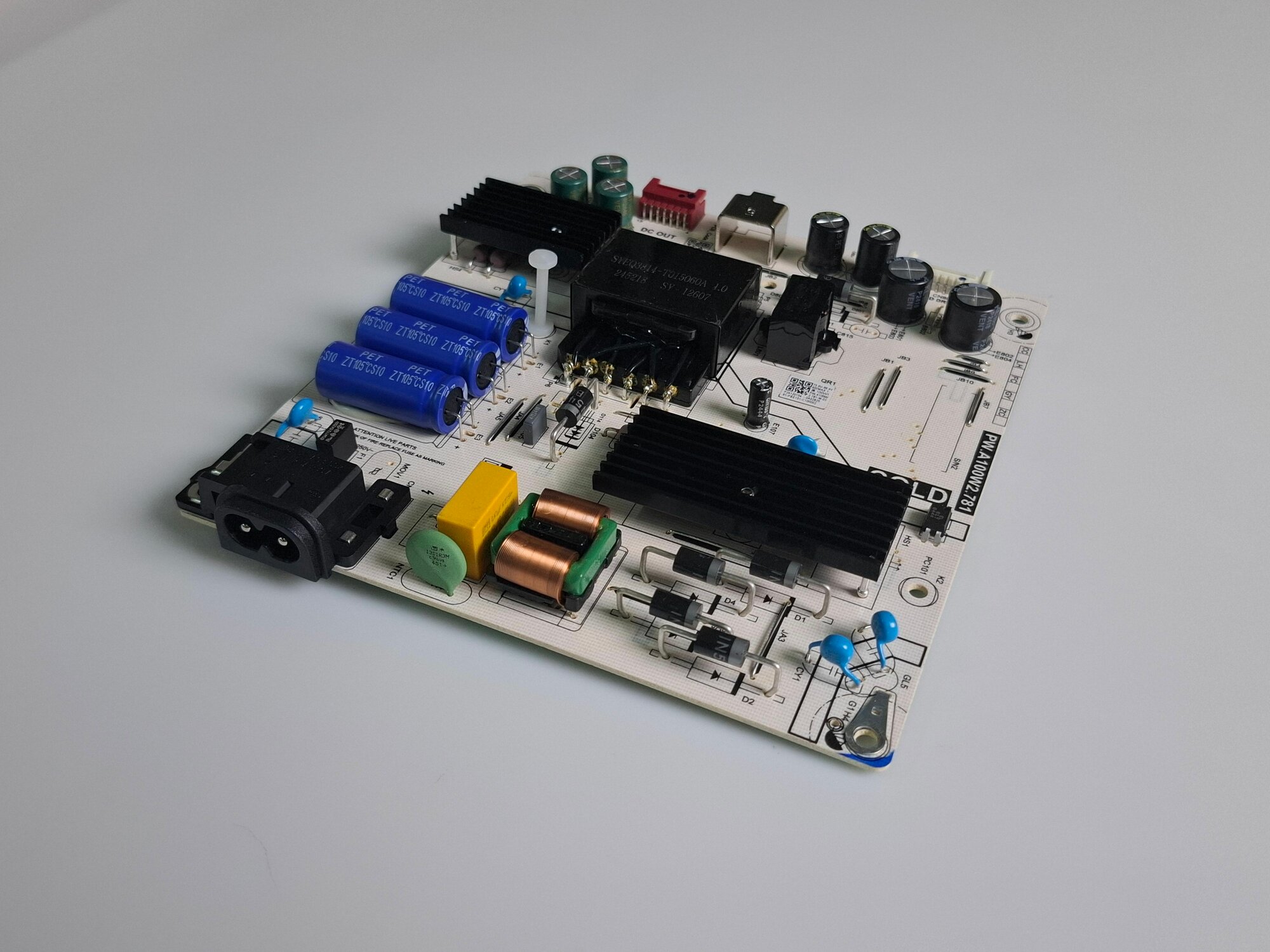 Блок питания (PW. A100W2.781), для телевизора Яндекс YNDX-00074 P: ST4251D02-1 ver.2.4