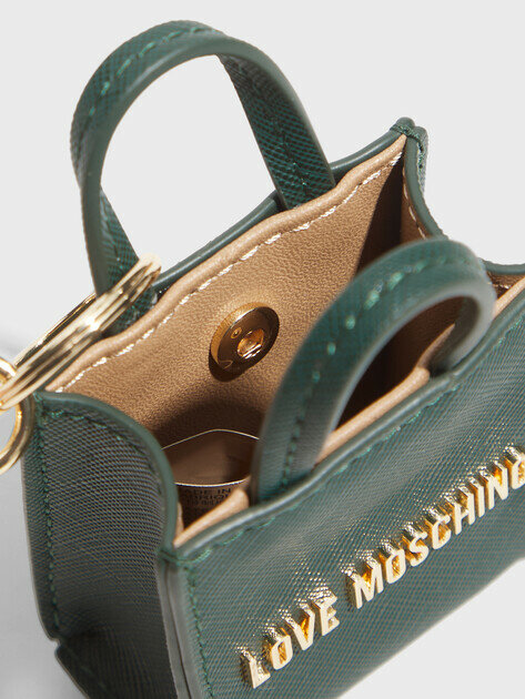 Брелок LOVE MOSCHINO, изумрудный — фото 1