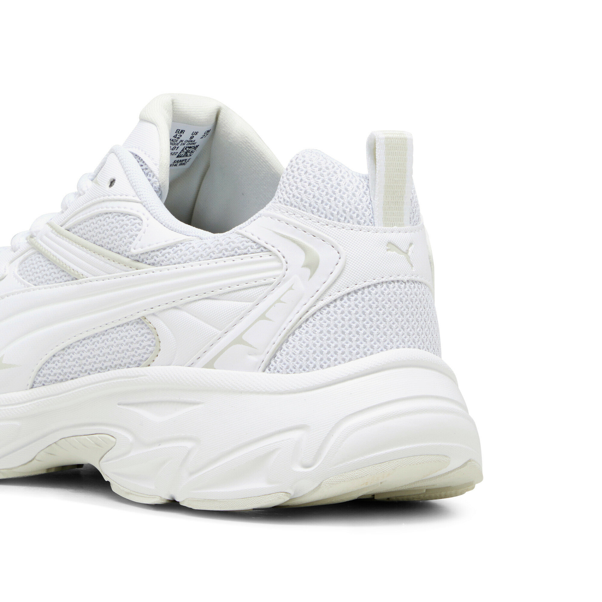 Кроссовки PUMA PUMA Morphic Base, полнота 6 (RU)/ на среднюю стопу, размер 4.5K, белый — фото 1