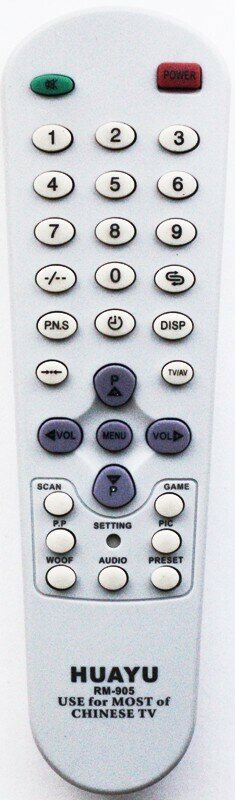 Пульт universal для всех типов CHINA TV RM-905
