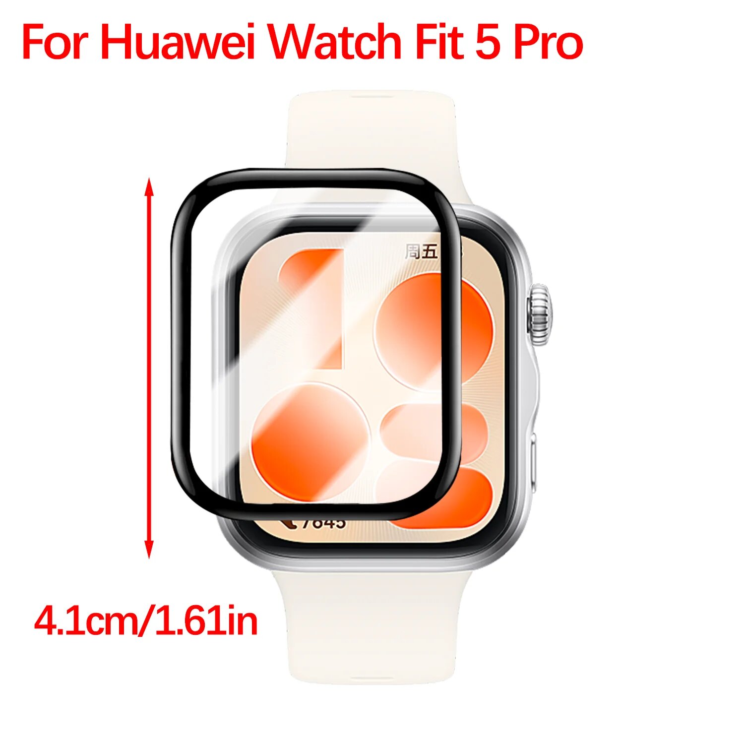 Защитная пленка для Huawei Watch Fit 5/5Pro BAPPSUS 3PCS, Watch Fit 5 Pro