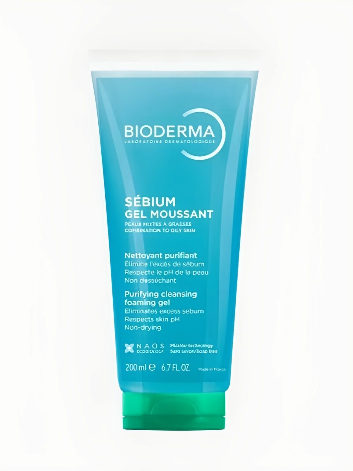 Гель для умывания Bioderma Sebium Gel Moussant для жирной и проблемной чувствительной кожи 200 мл