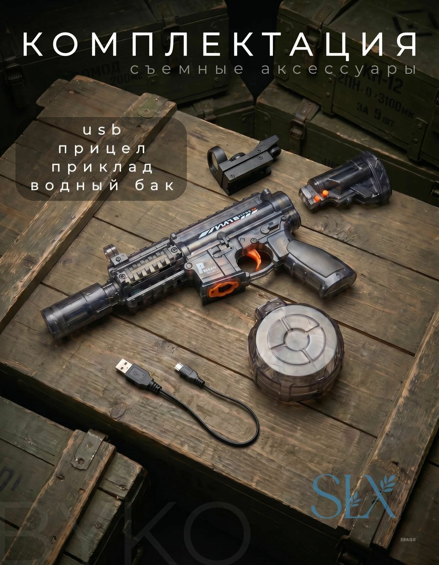 Водный автомат M416 — фото 1
