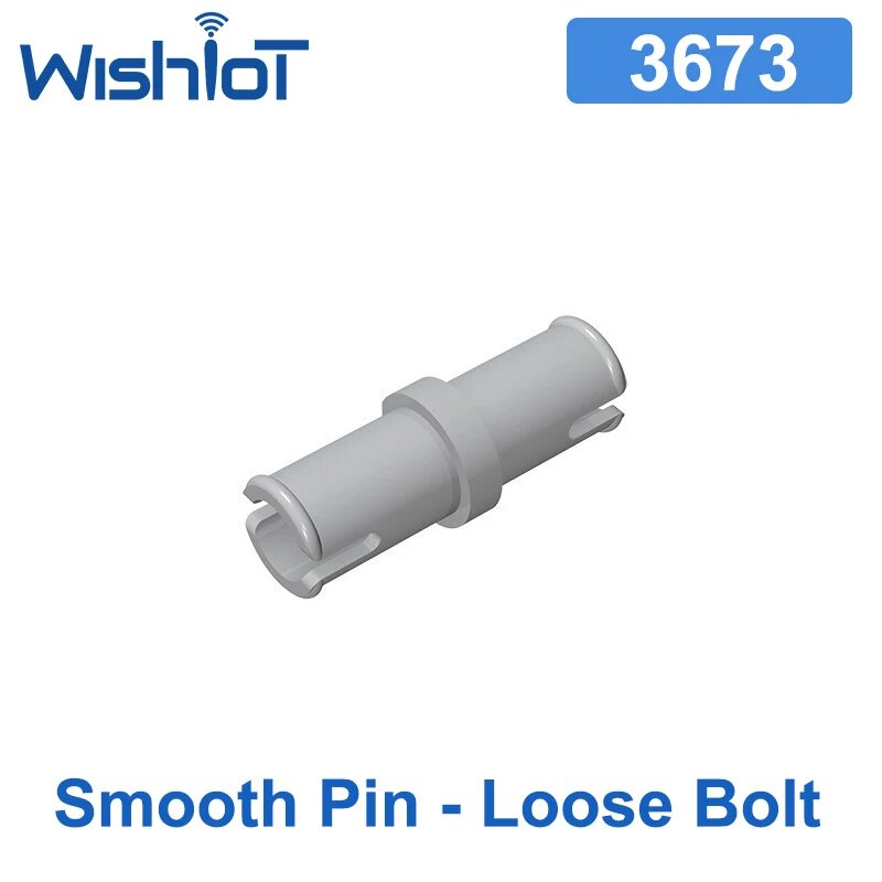 Wishiot Технические детали для конструкторов 1x2 3673-light grey