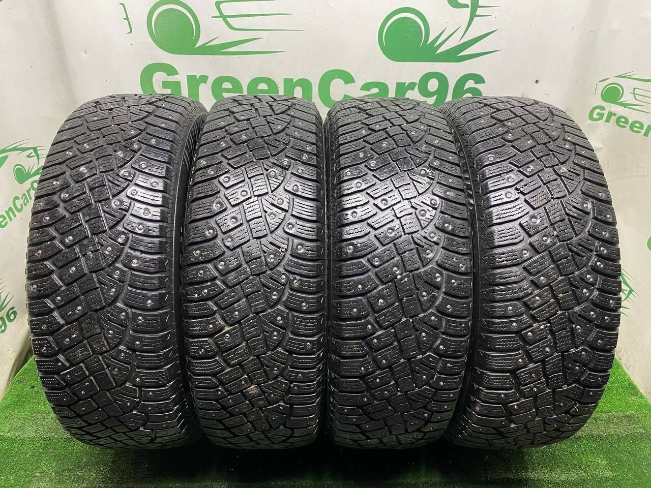 Комплект (4 шт) зимних БУ шин Continental Ice Contact 2 235/55 R17 20% износ EVZ739464