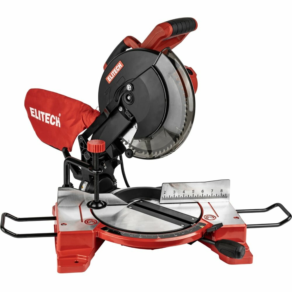 Пила торцовочная Elitech ПТ 1625 (1600Вт, 255мм, рез 65х150мм) 207398
