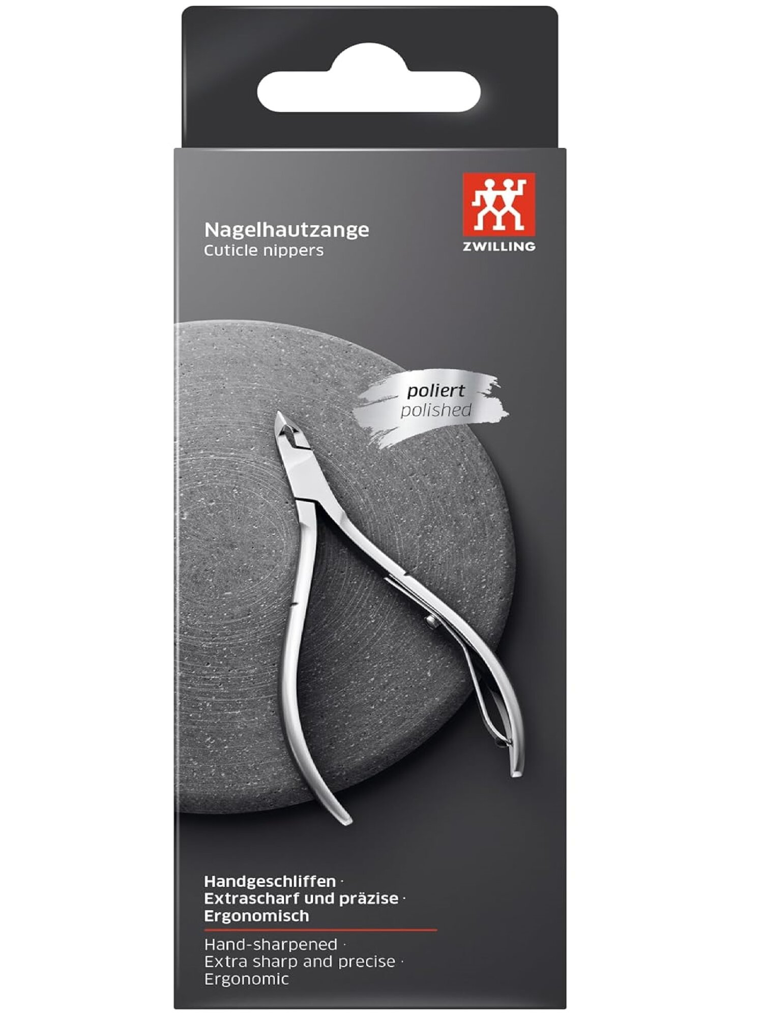 Кусачки ( Щипцы ) маникюрные для кутикулы 42561-101 Zwilling Classic, серебристые, 10 см