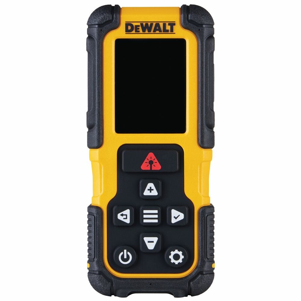 Лазерный дальномер DeWALT DWHT77200-XJ, 60 м, Bluetooth, IP54, черный/желтый