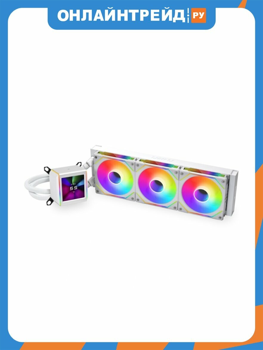 СВО для процессора Lian LI Galahad II LCD SL-INF 360 White (G89. GA2ALCD36INW.00)