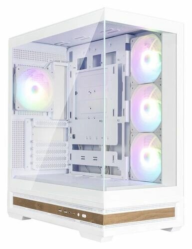 Компьютерный корпус ZALMAN P40 NAMU (P40 NAMU White) белый - Midi Tower, ATX, USB 3.2 Gen 1 Type-A, USB 3.2 Gen 2 Type-C