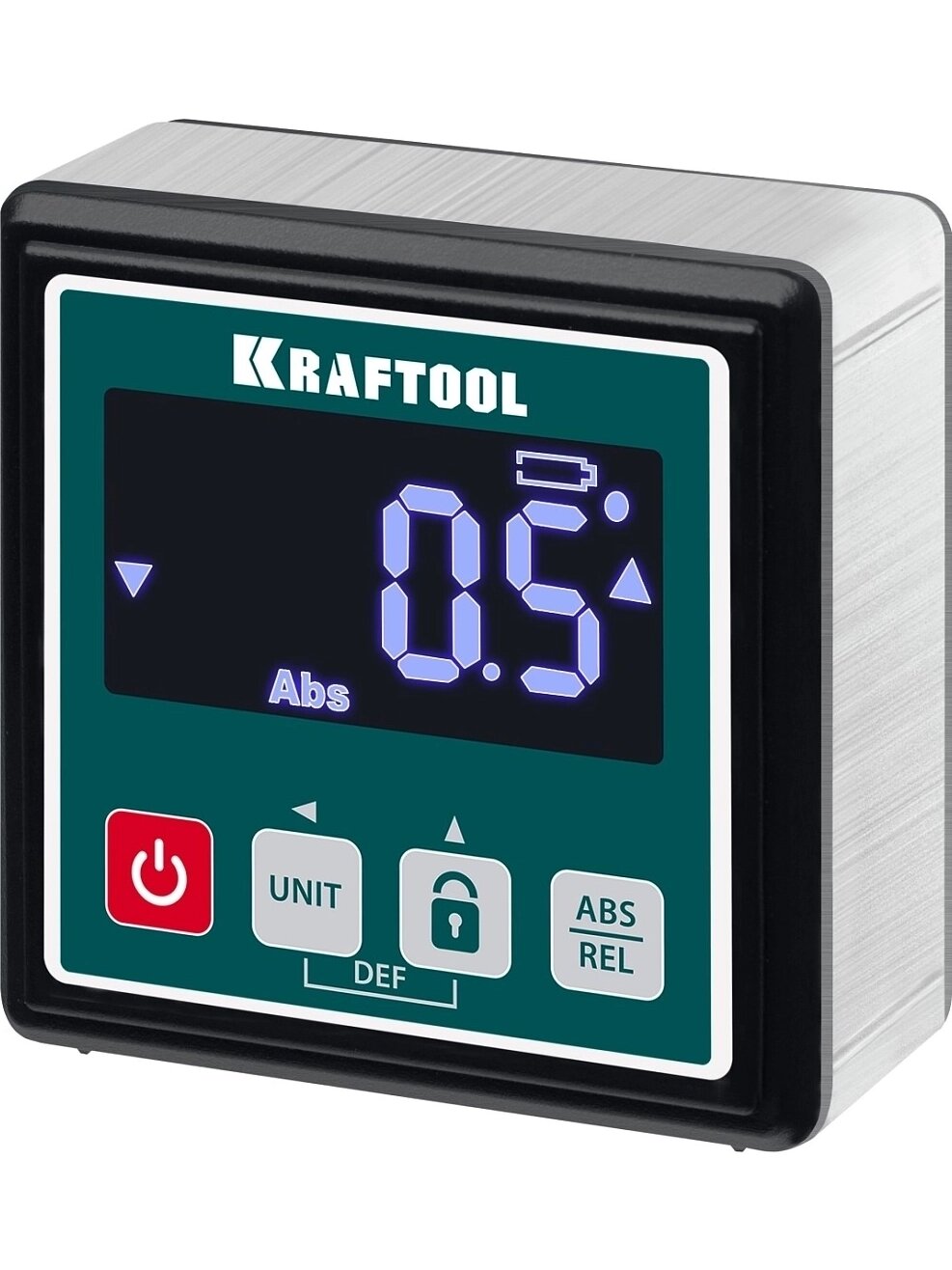 Уровень-уклономер электронный KRAFTOOL KOMPAKT, 4 х 90 С, точность 0.1