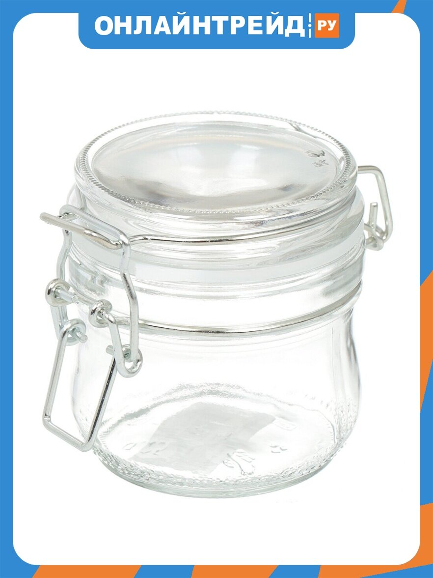 Банка Attribute 0.25л с бугельным замком JAR025