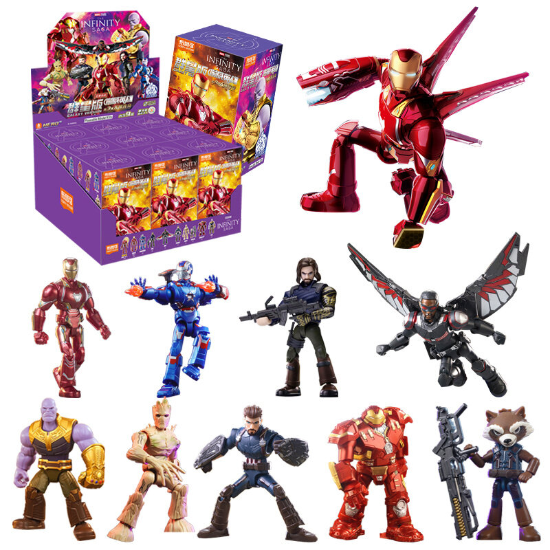 Фигурки Marvel Mystery Boxes Blokees 1426184668, Single Mystery Box