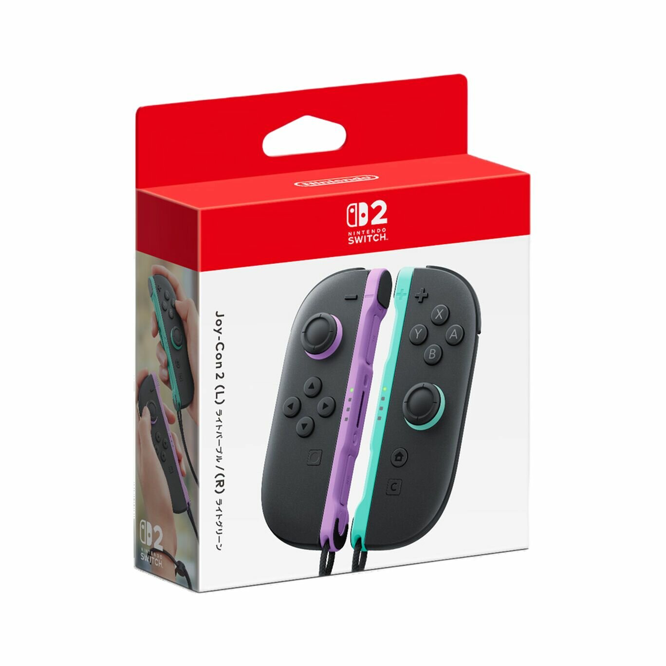 Беспроводные геймпады унисекс NINTENDO SWITCH 2 Joy-Con (L)/(R) Light Blue / Light Red
