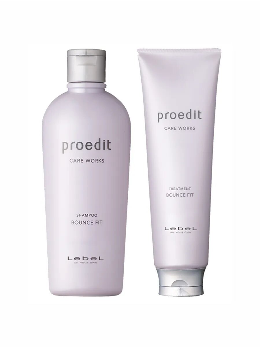 Lebel Набор для восстановления волос Proedit Bounce Fit Duo