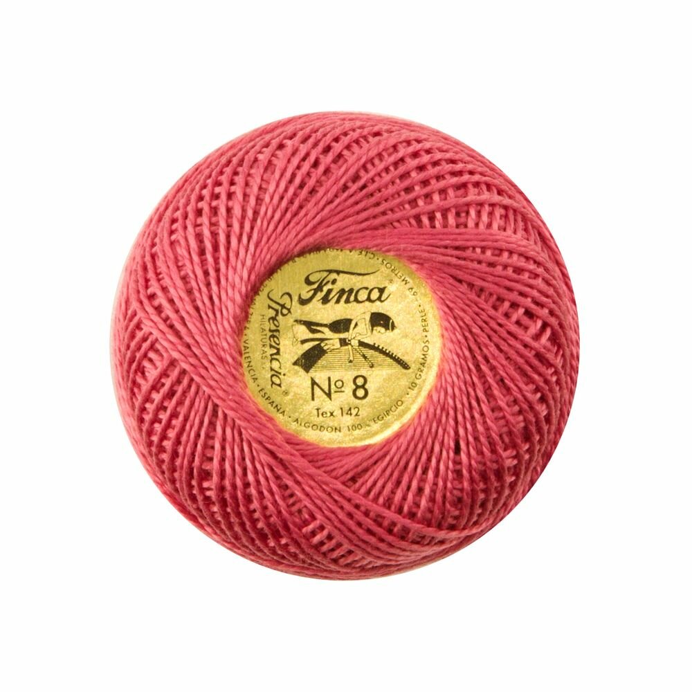 Мулине PRESENCIA HILATURAS "Finca Perle", Жемчужное, №8, однотонный цвет 2240, 1 шт