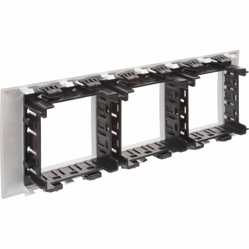 Рамка-суппорт DKCAvantiдляIn-linerFront, серебристыйметаллик,6модуля 4404916DIY — фото 1