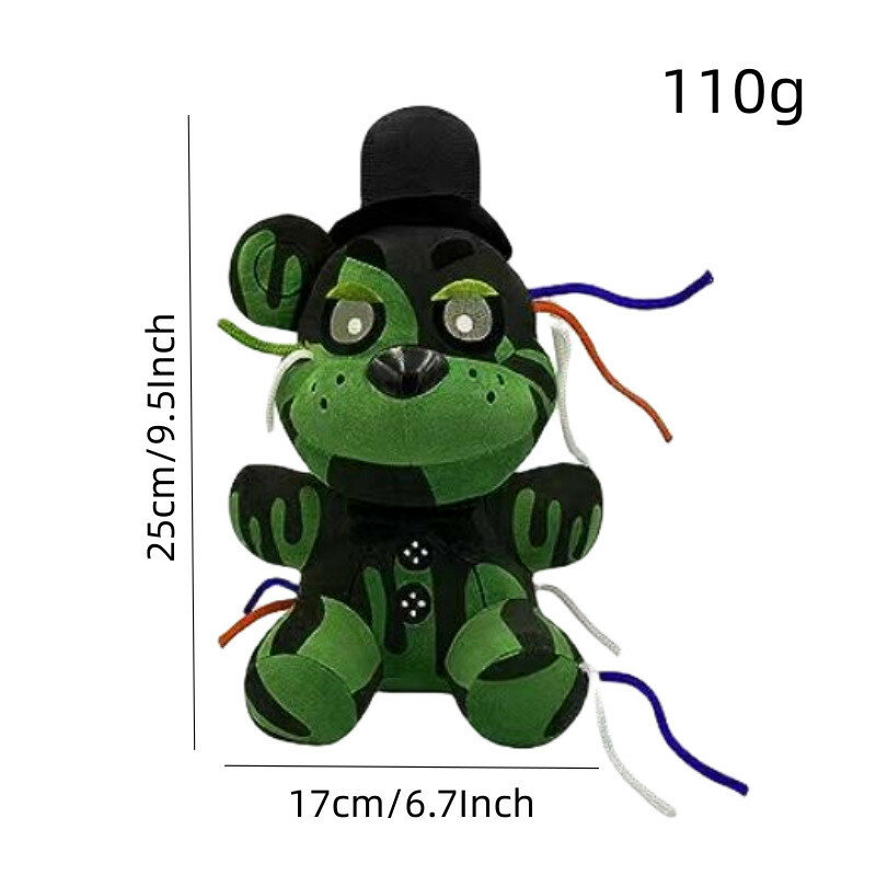 Soft plush bear doll five nights at freddys style 5, white
